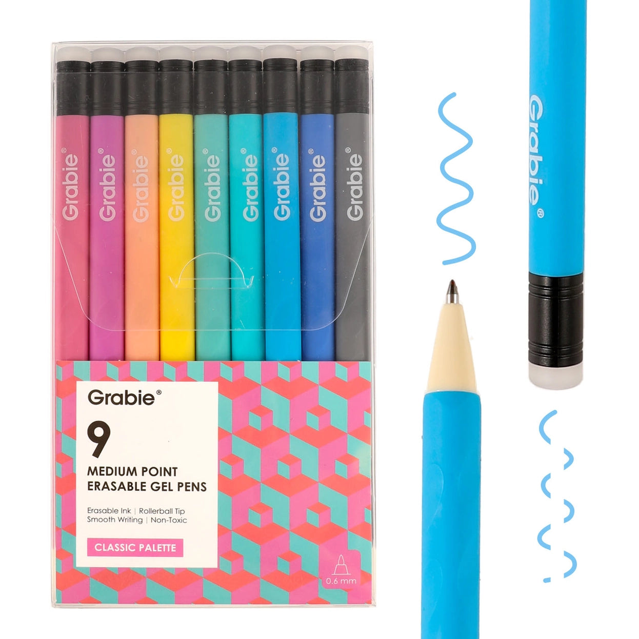 Erasable Gel Pens by Grabie – Summer Day Crochet